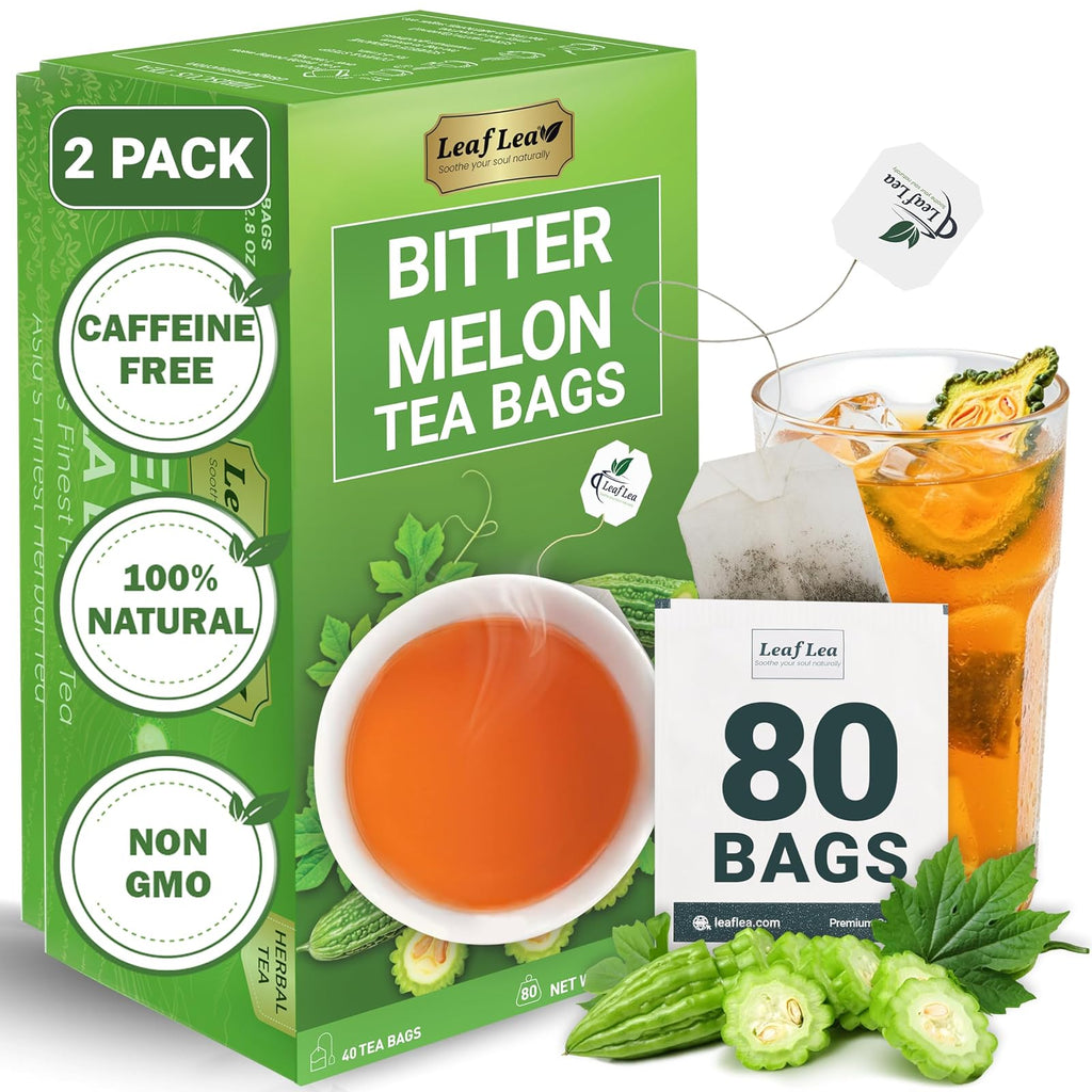 LeafLea bitter melon herbal tea bags