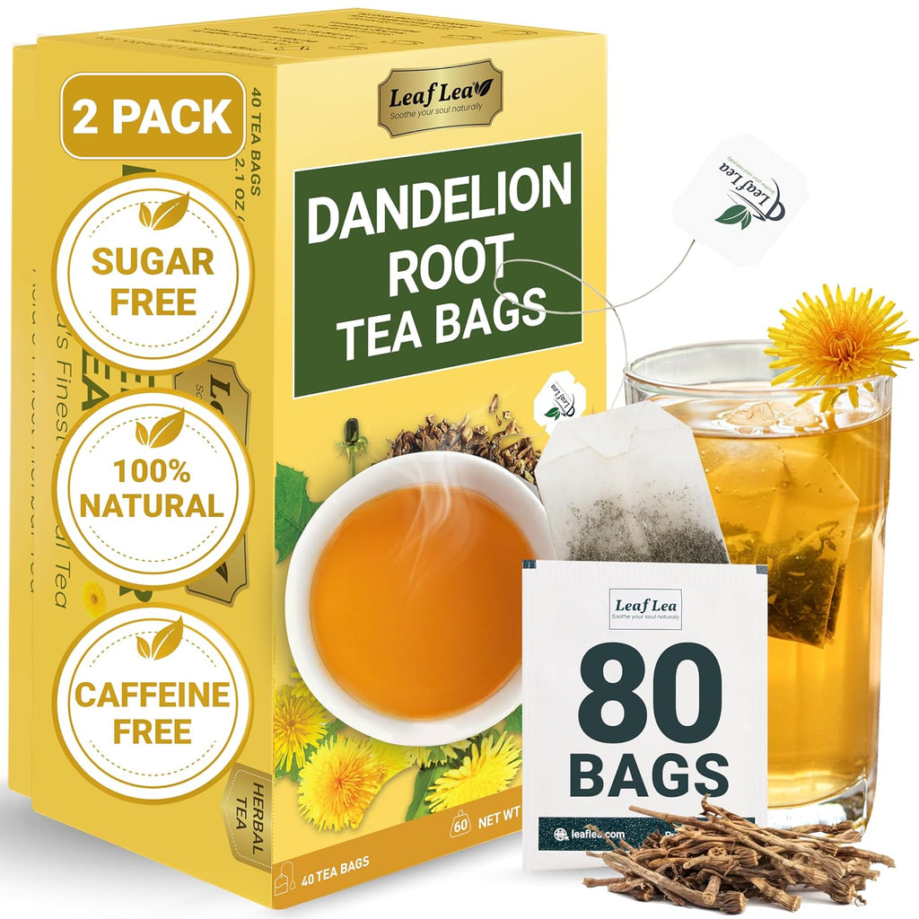 LeafLea dandelion root tea bags