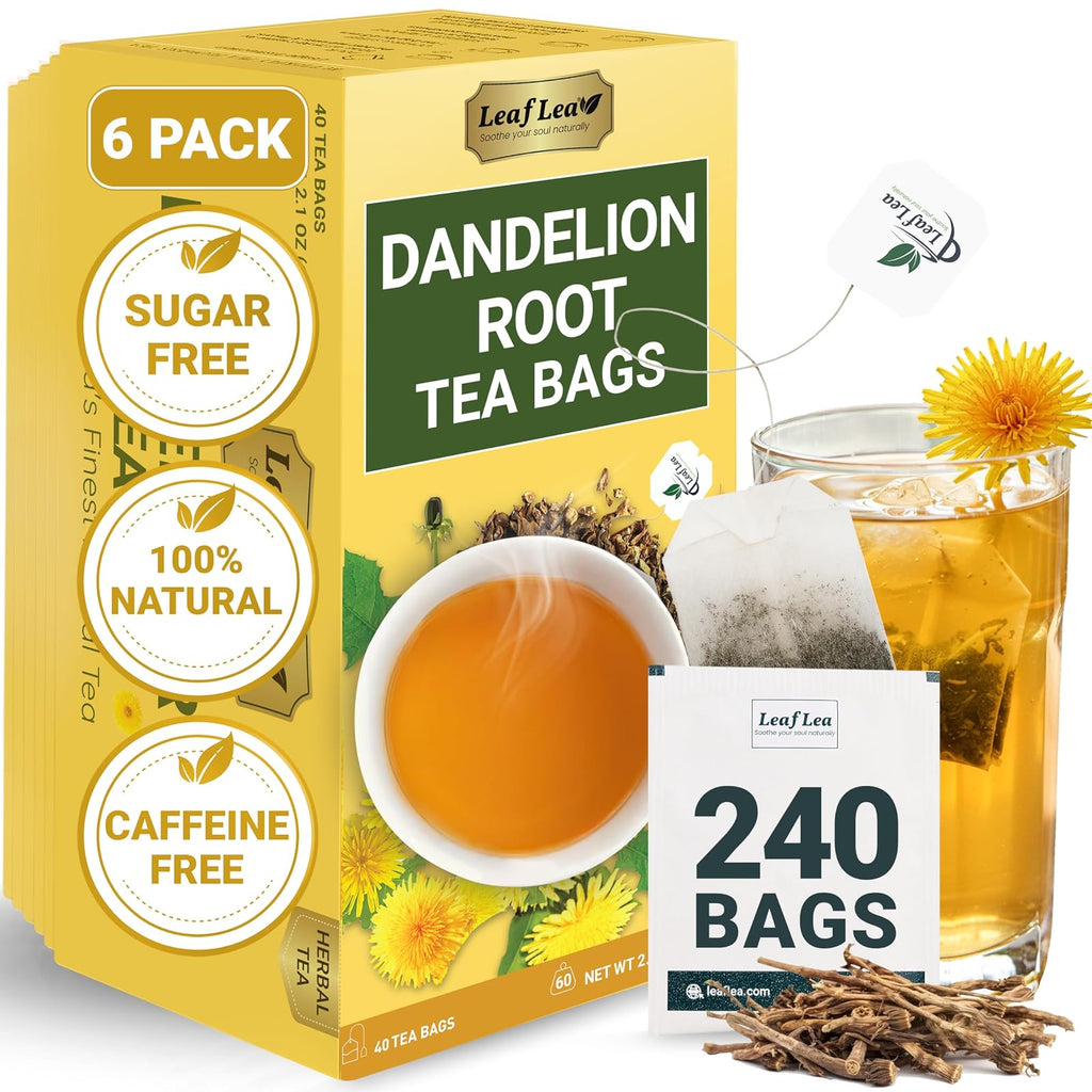 LeafLea dandelion root tea bags