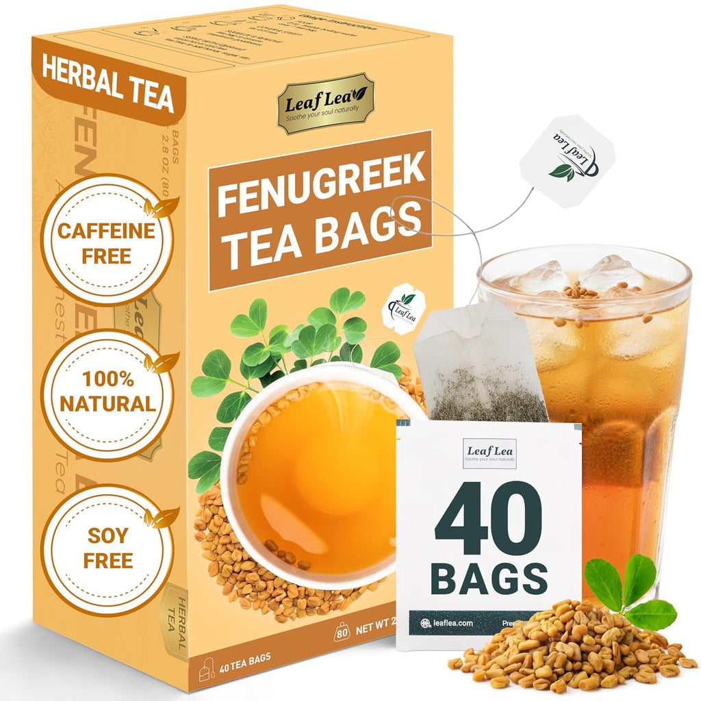 LeafLea fenugreek herbal tea bags