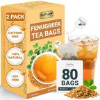 LeafLea fenugreek tea bags 80 count