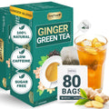 LeafLea ginger green tea bags