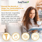 LeafLea ginger-infused green tea