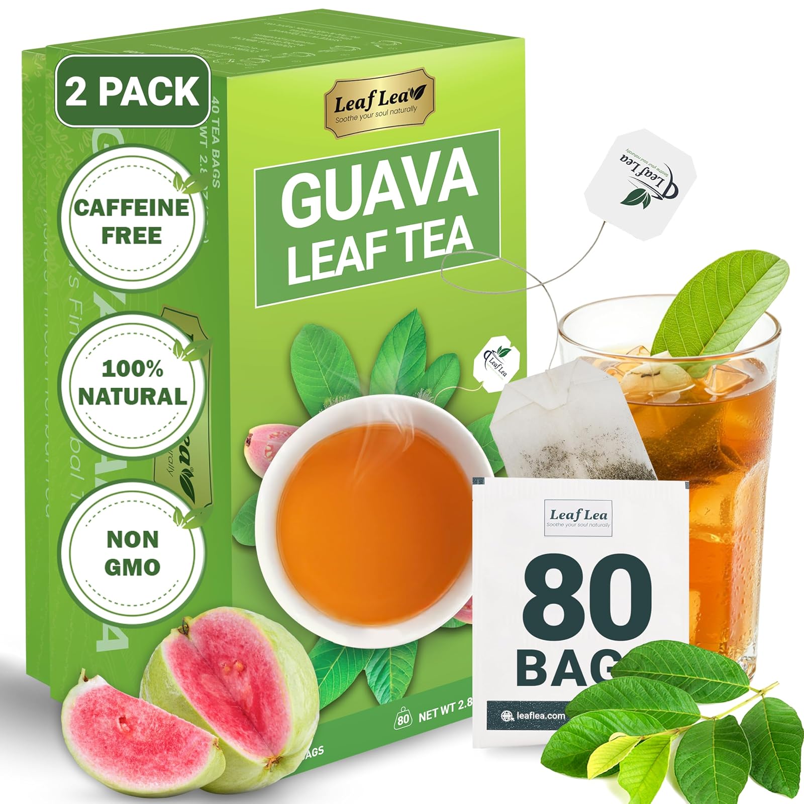 LeafLea guava leaf herbal tea