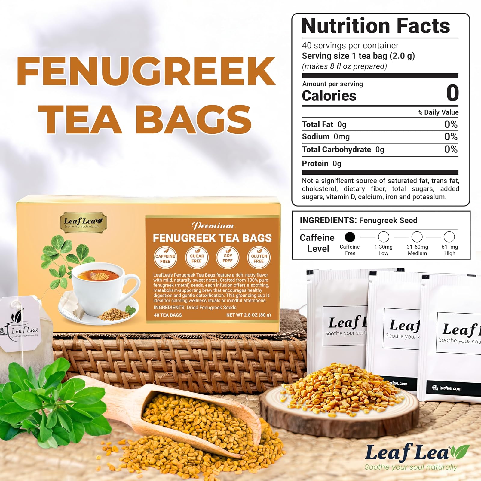 LeafLea herbal detox tea for wellness