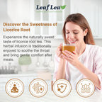 LeafLea herbal detox tea option