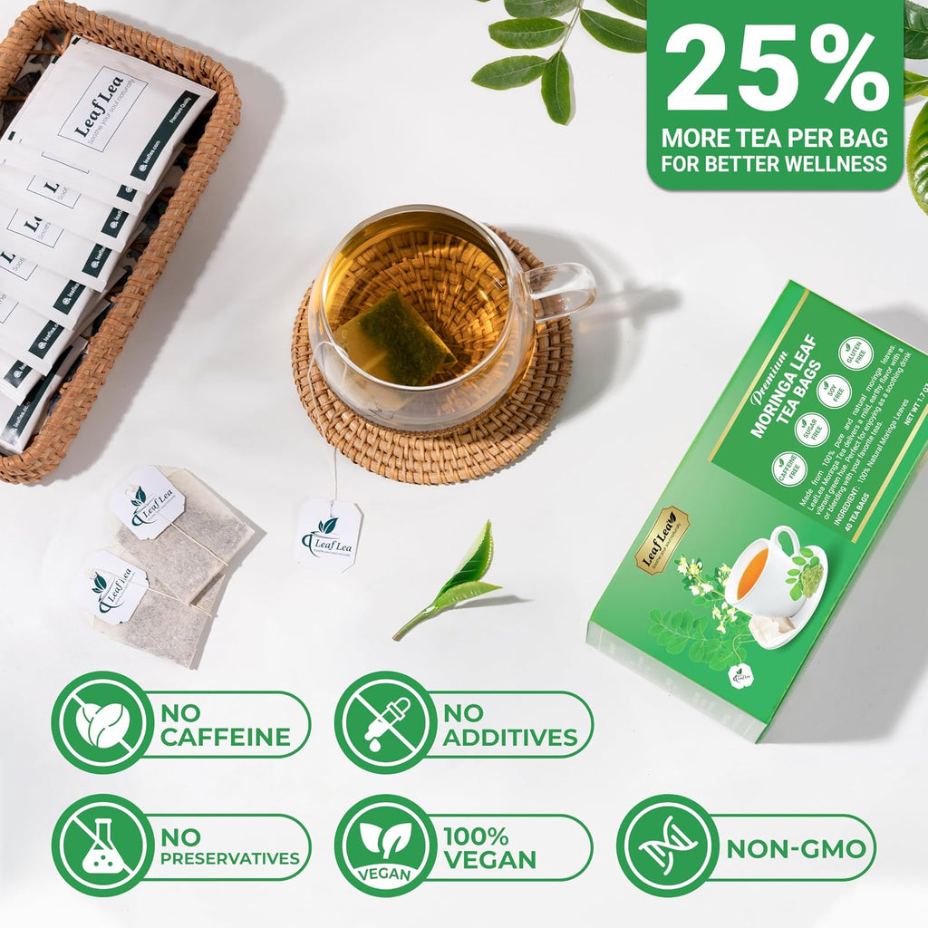 LeafLea herbal moringa infusion