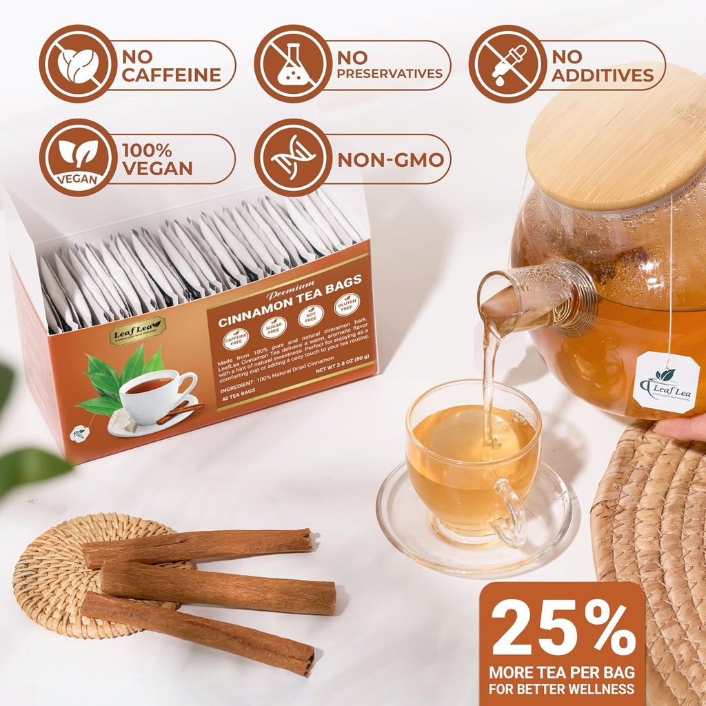 LeafLea herbal tea for cozy evenings