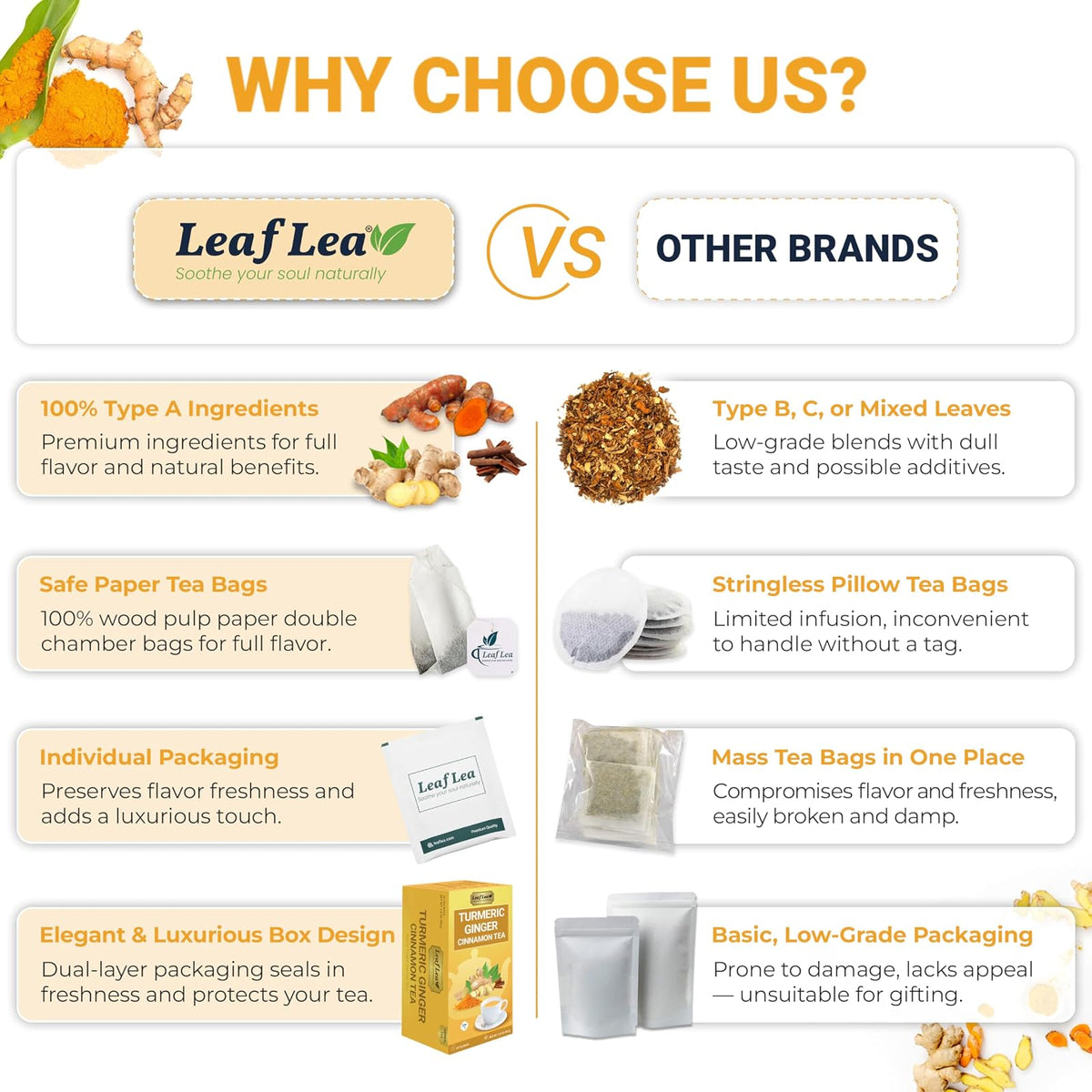 LeafLea herbal tea for relaxation