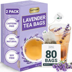 LeafLea lavender tea bags for relaxation
