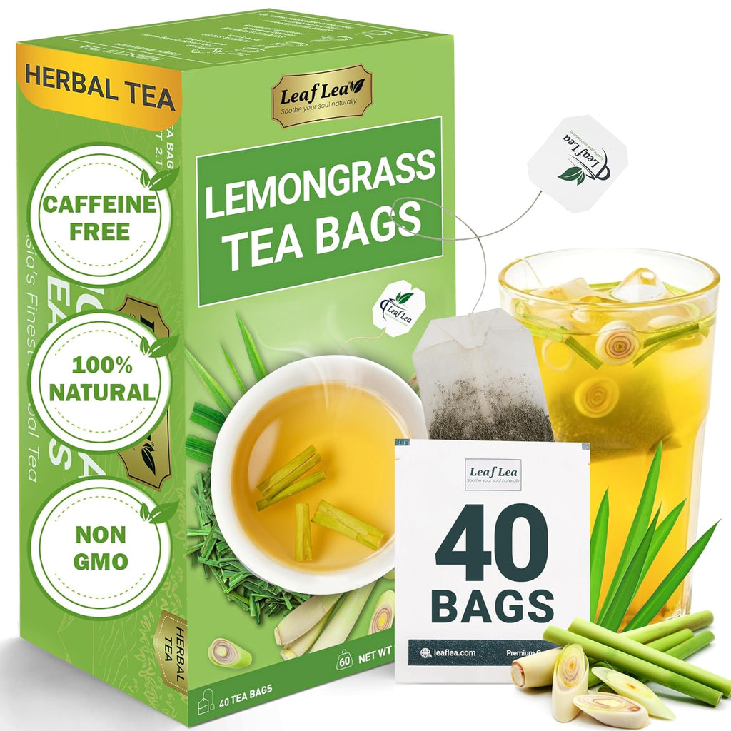 LeafLea lemongrass herbal tea bags
