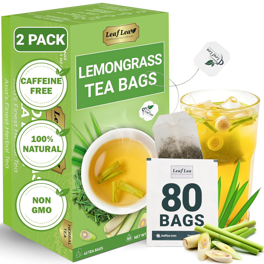LeafLea lemongrass herbal tea bags
