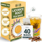 LeafLea licorice root herbal tea bags