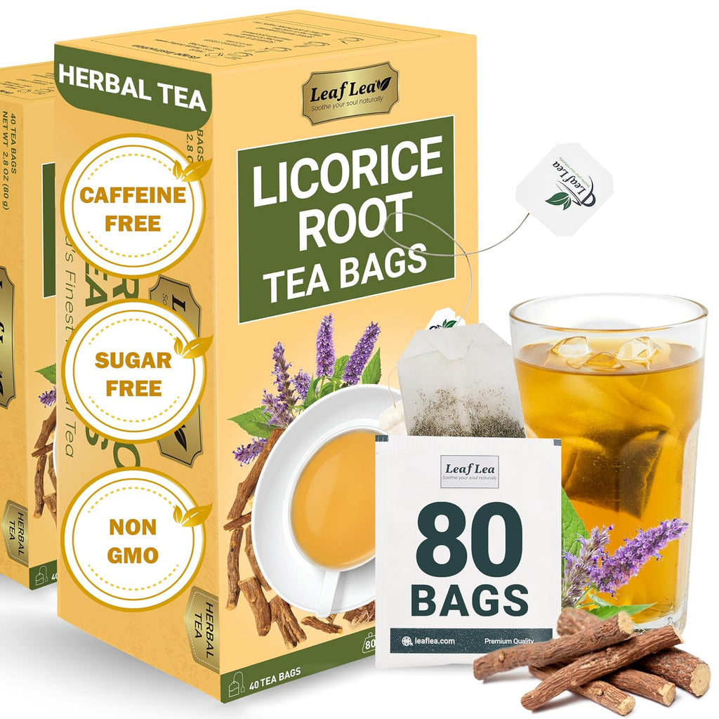 LeafLea licorice root herbal tea
