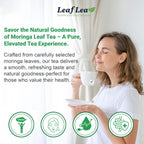 LeafLea moringa tea for energy
