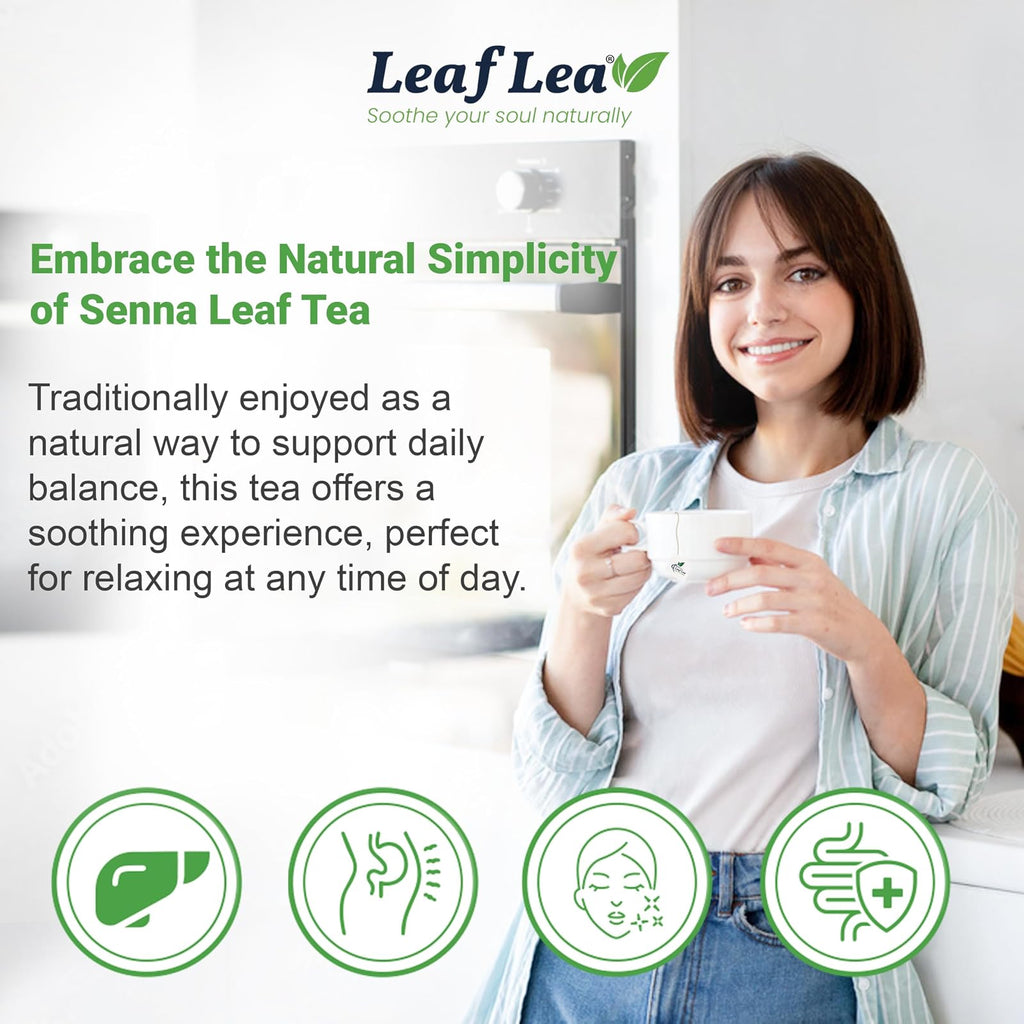 LeafLea Senna tea for digestion