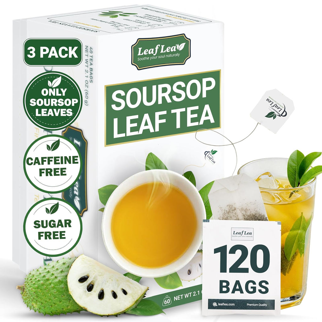 LeafLea soursop herbal tea bags