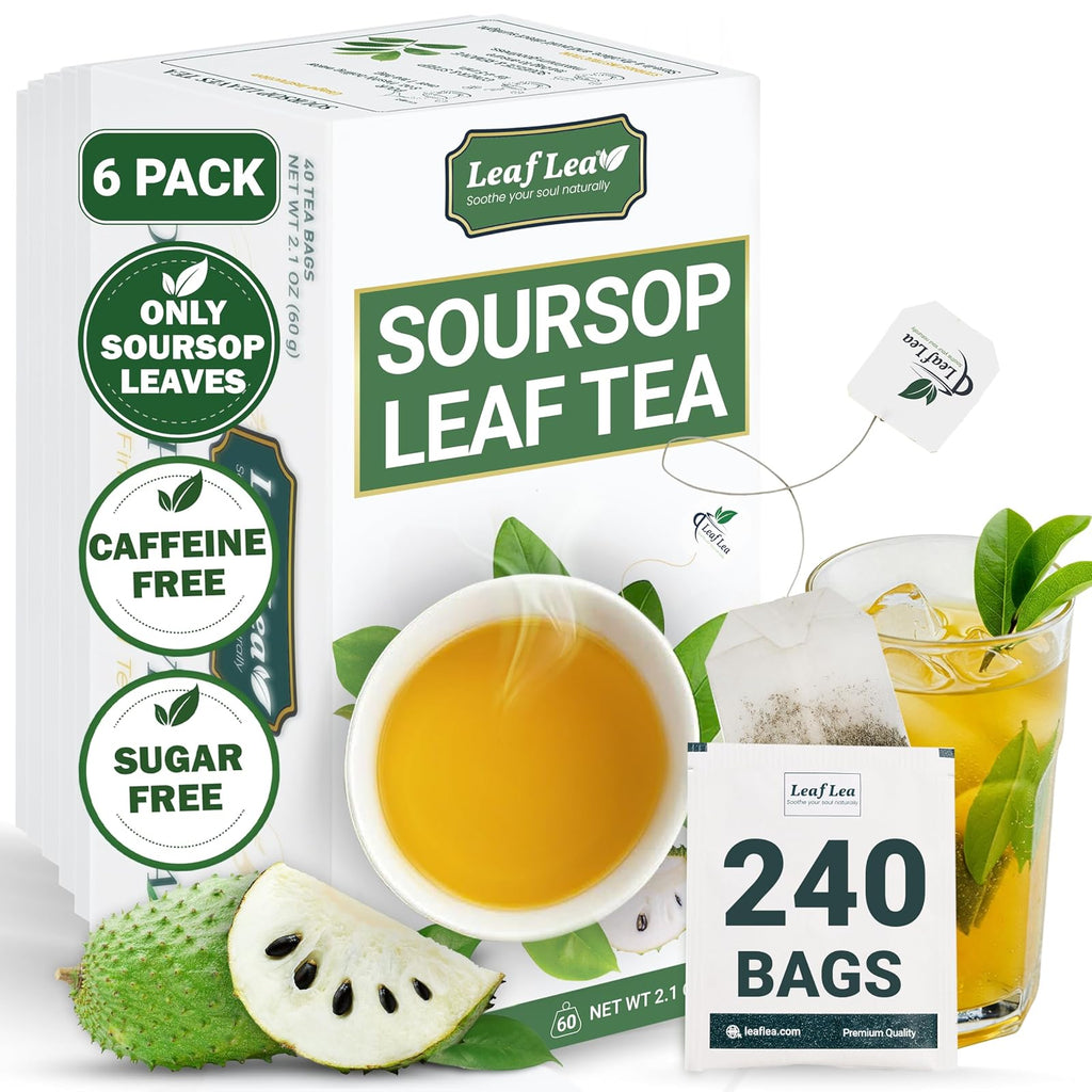LeafLea soursop leaf herbal tea bags