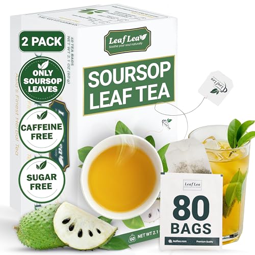 LeafLea soursop leaf tea bags
