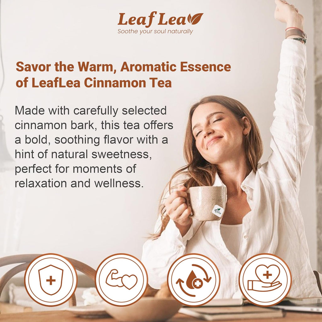 LeafLea tea bags for wellness