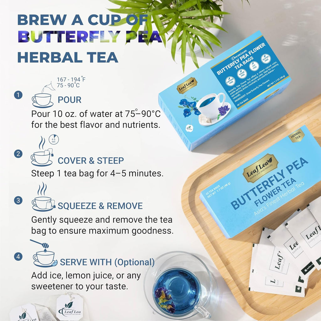 LeafLea tea for wellness rituals