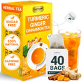 LeafLea turmeric ginger cinnamon tea bags