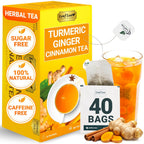 LeafLea turmeric ginger cinnamon tea bags