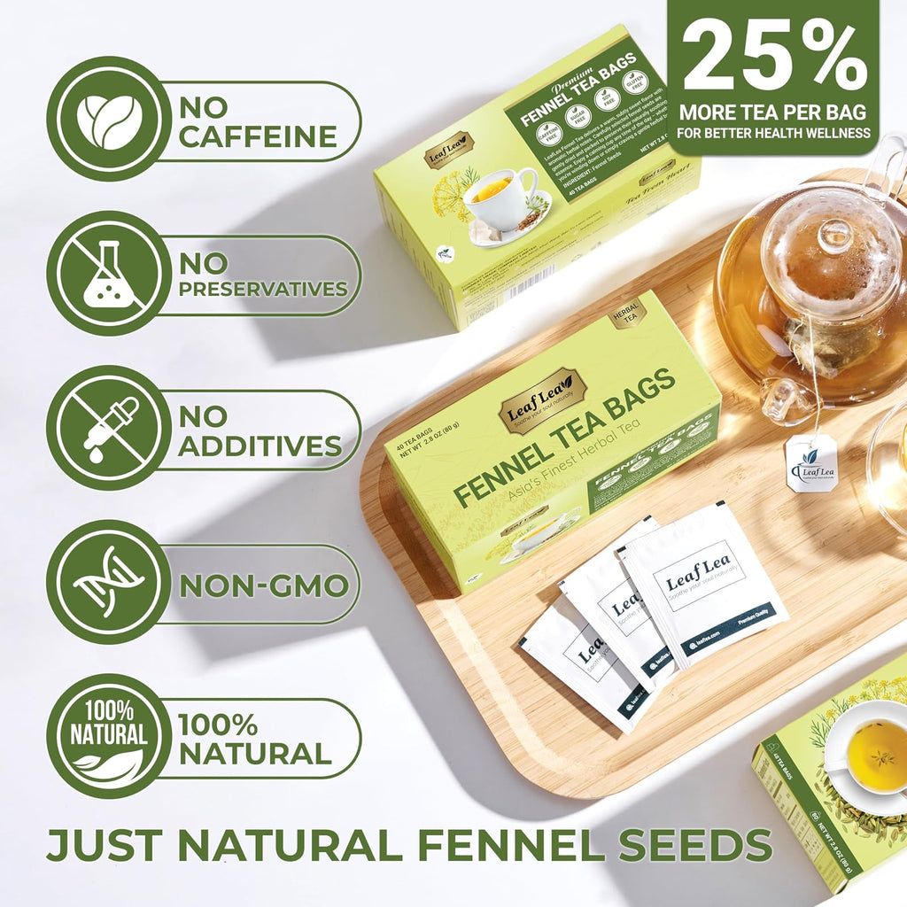 LeafLea wellness herbal tea