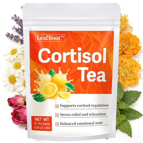 Leafroot cortisol reducing tea bags