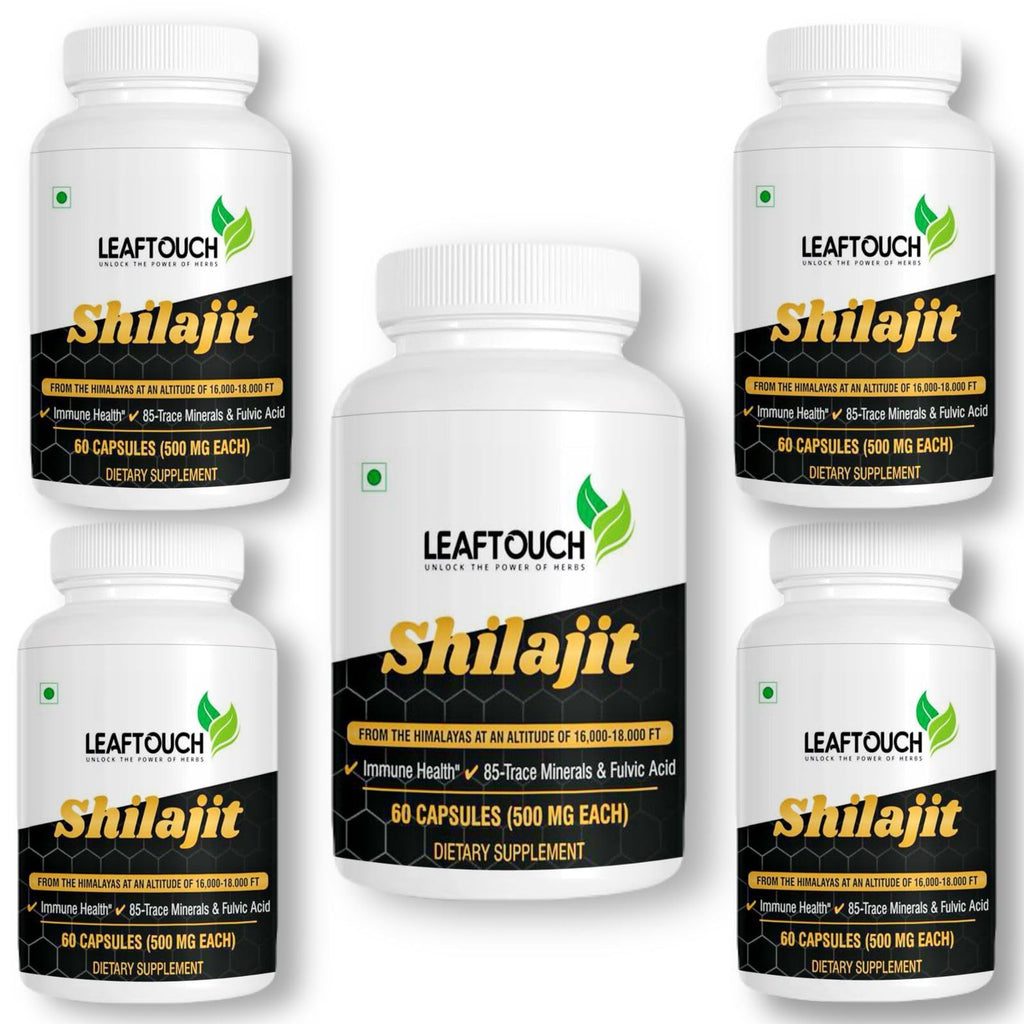 LEAFTOUCH shilajit supplement for vitality