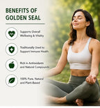 Leafy Organic goldenseal root powder