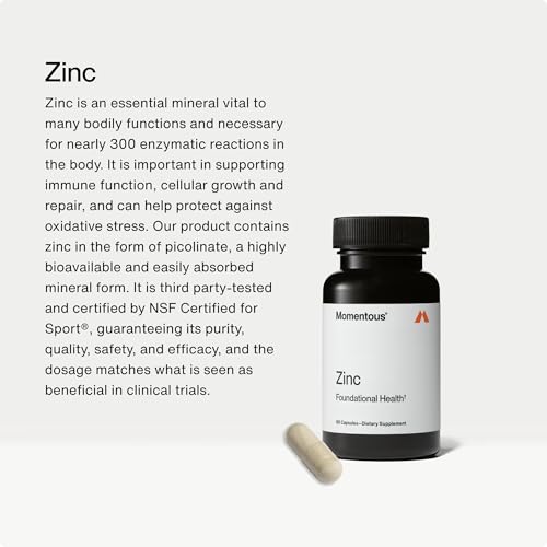 Lean muscle support zinc supplement