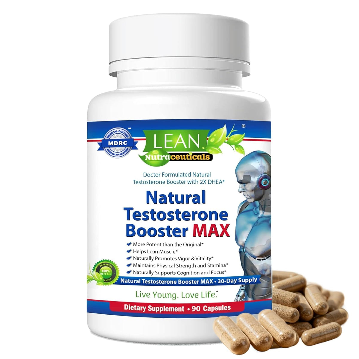 lean nutraceuticals testosterone booster capsules
