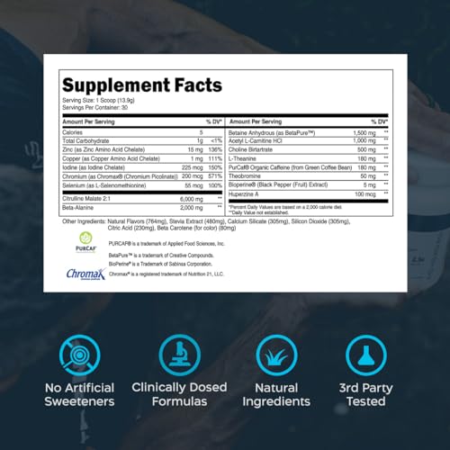 lean pre-workout for intense workouts