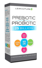 Lean & Pure probiotic capsules for digestion