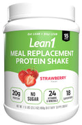 Lean1 strawberry meal replacement shake