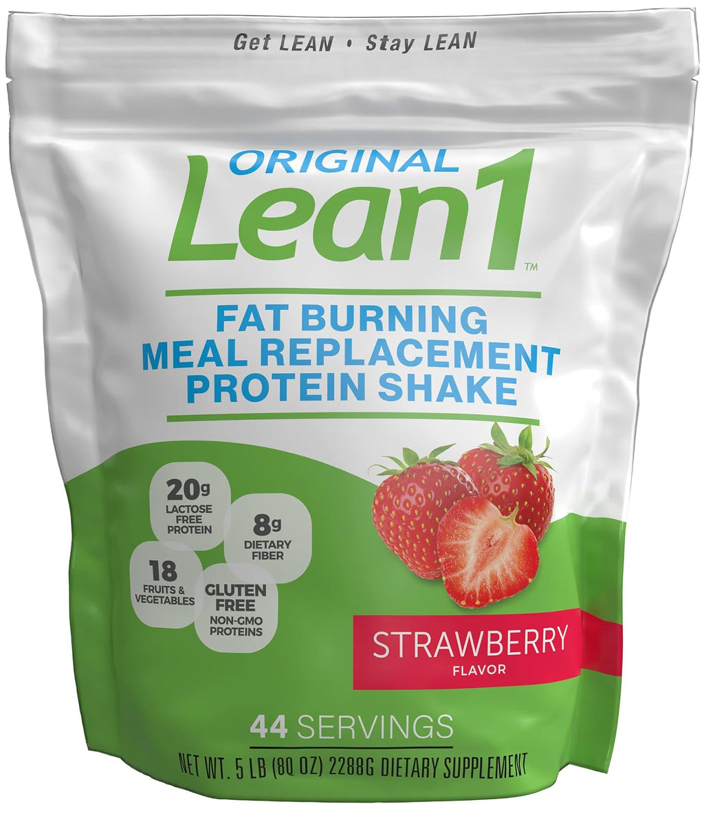 Lean1 strawberry protein shake nutrition