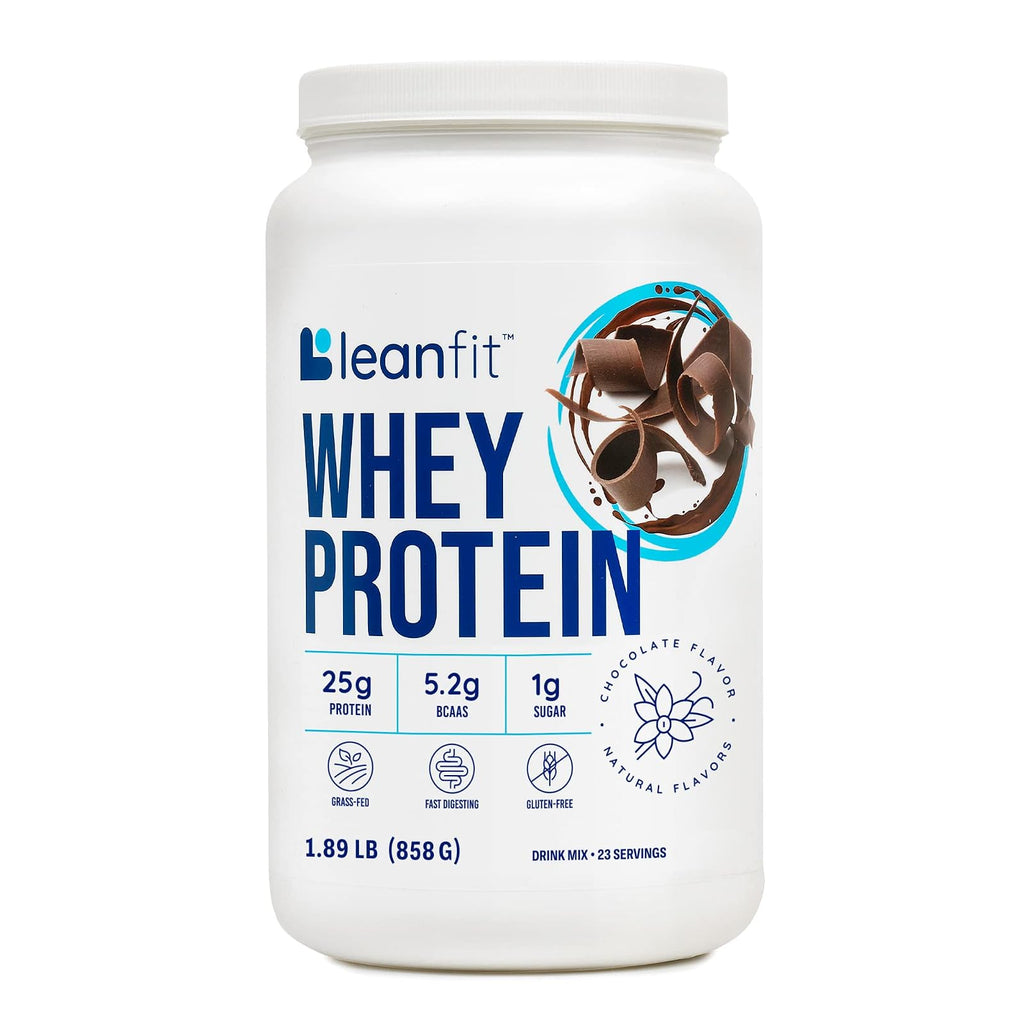 LeanFit grass-fed whey protein powder