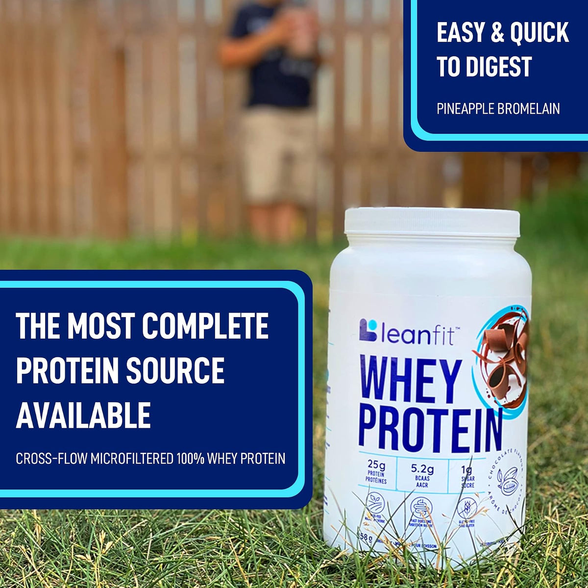 LeanFit whey for post-workout nutrition