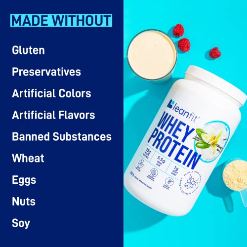 LeanFit whey protein for post-workout