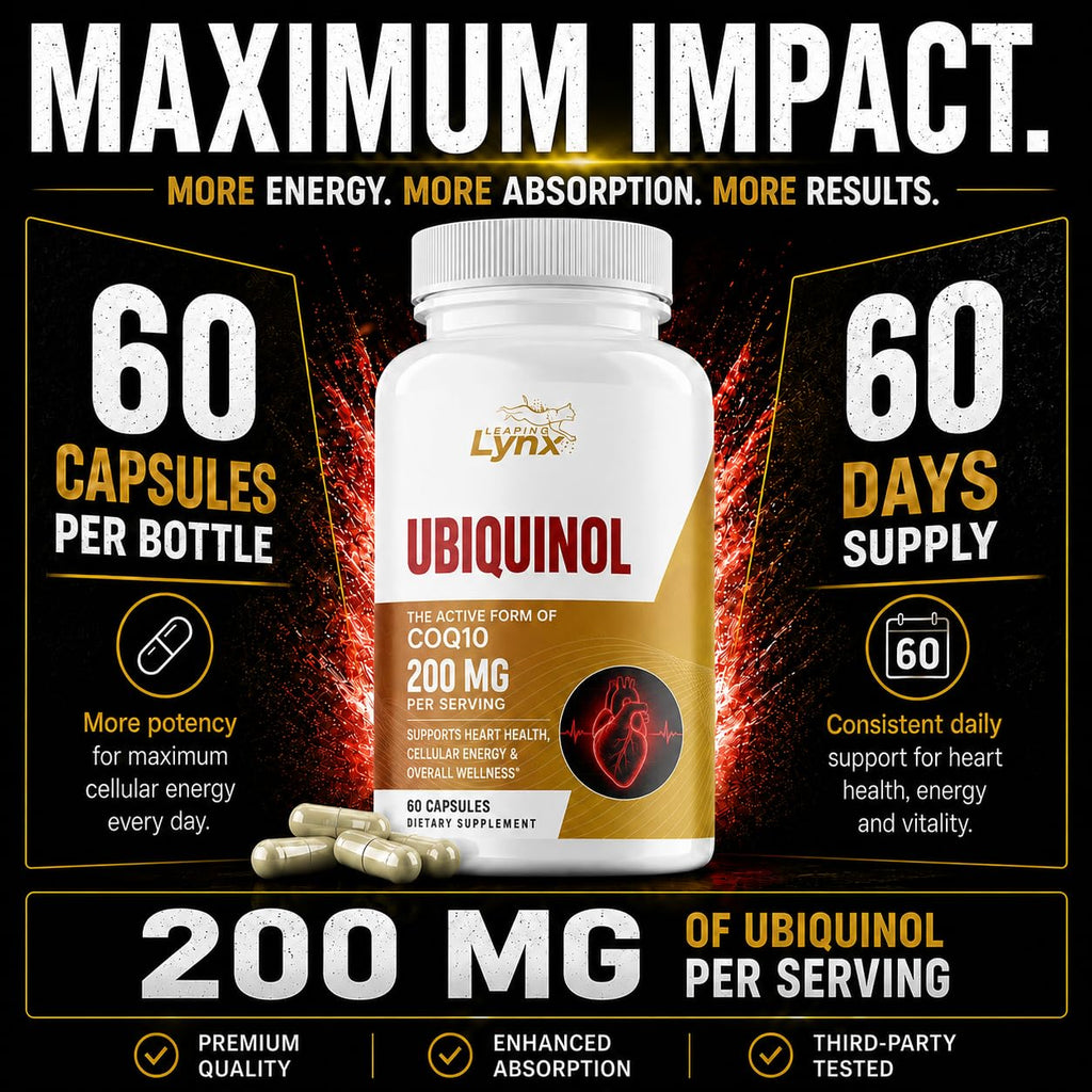 Leaping Lynx CoQ10 health benefits