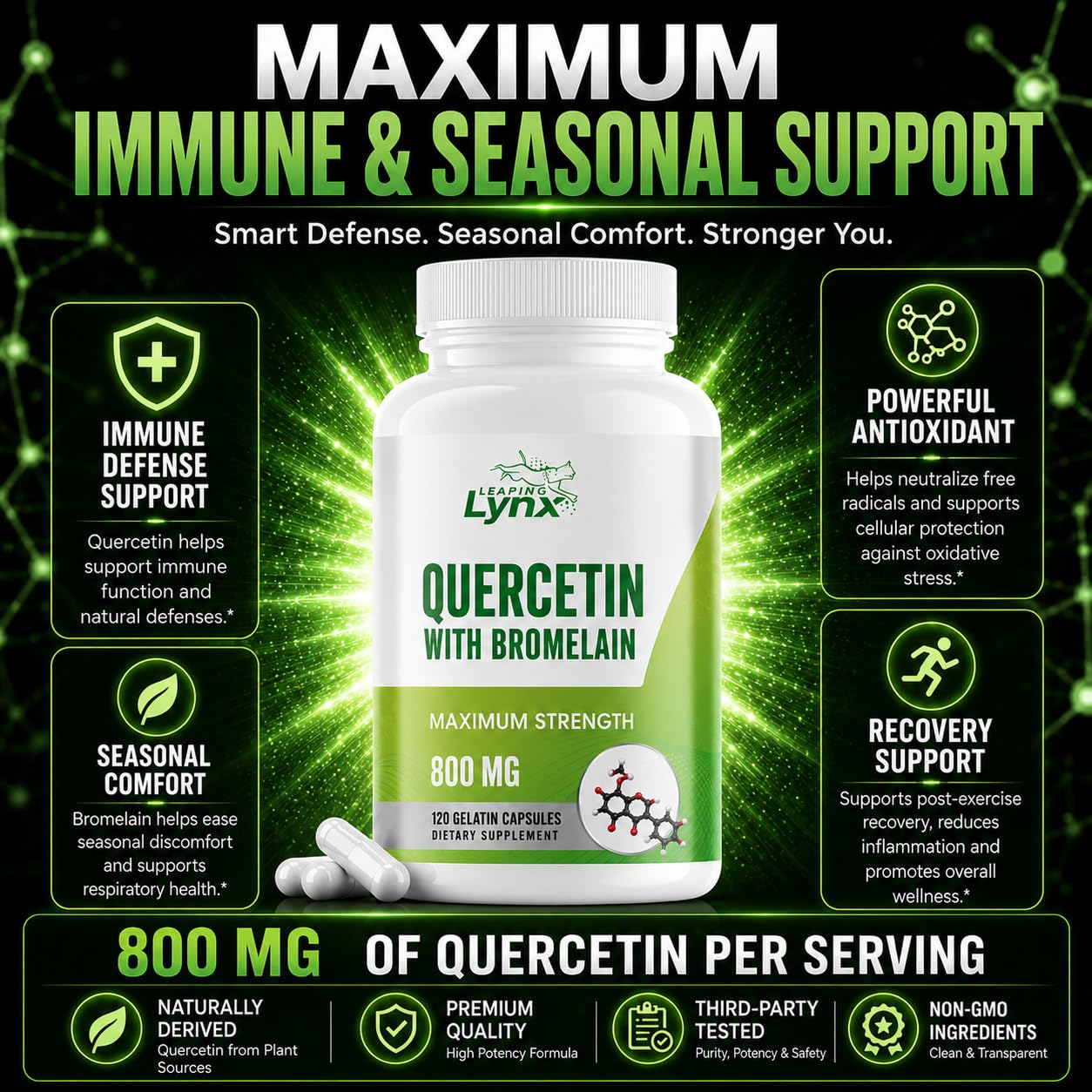 Leaping Lynx multivitamins for overall health