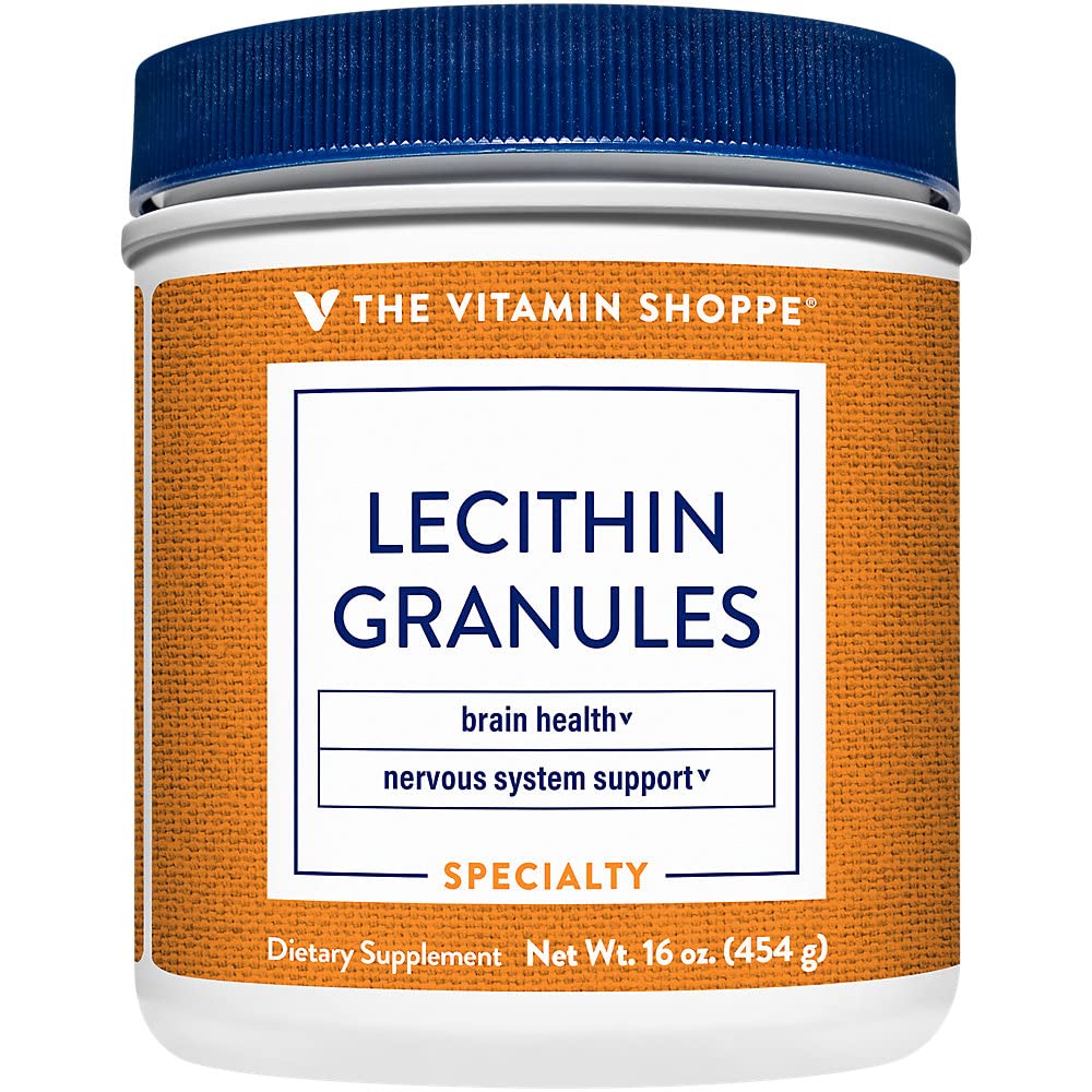 Lecithin granules for healthy digestion