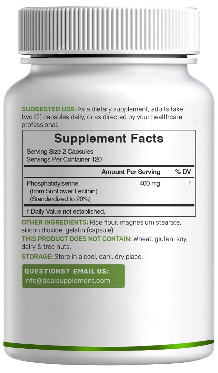 Lecithin supplement for overall wellness