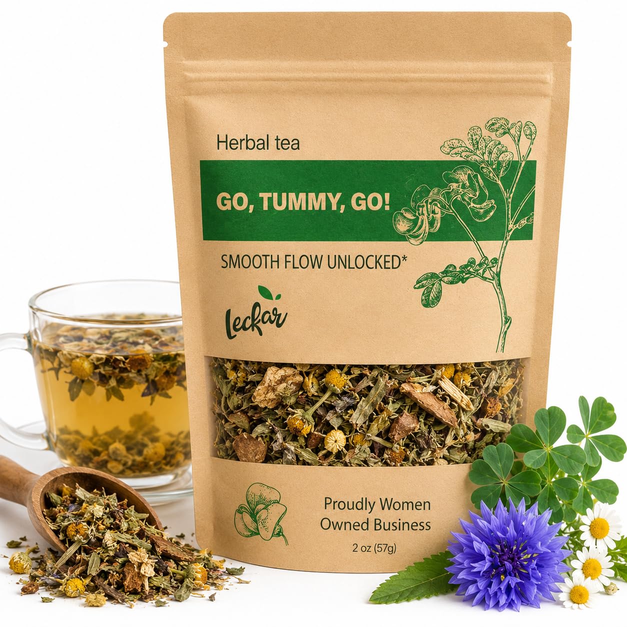 Leckar herbal tea for relaxation