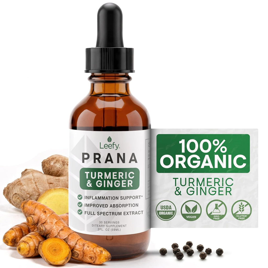 Leefy Organics turmeric curcumin extract benefits