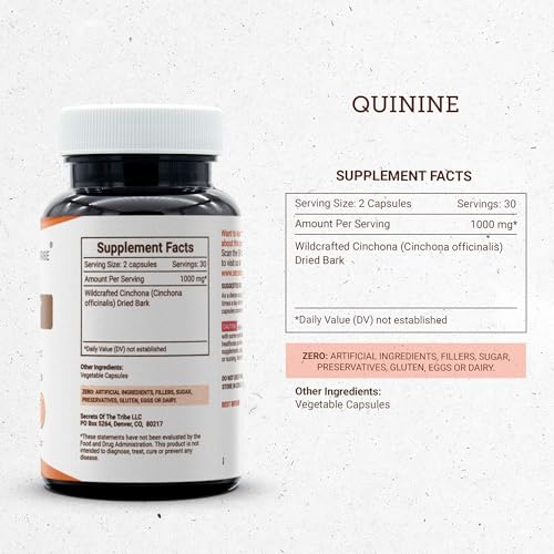leg cramp relief with quinine