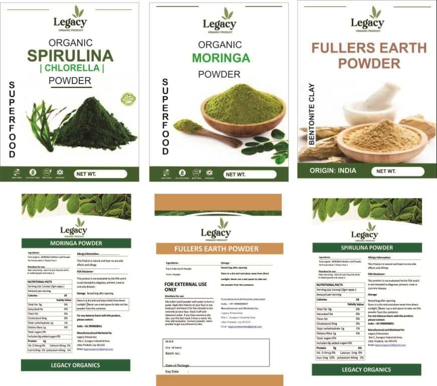 Legacy spirulina for daily nutrition