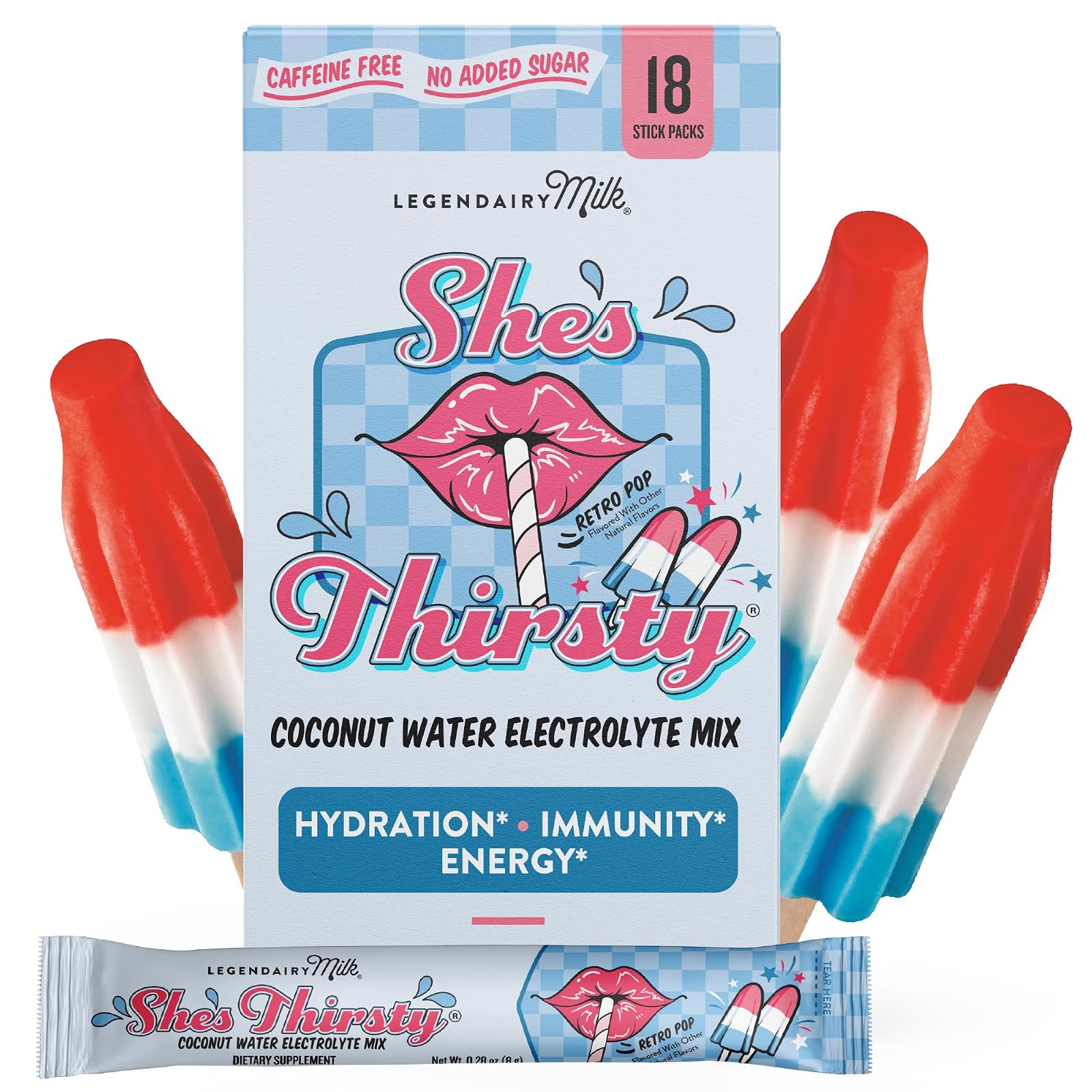 Legendairy Milk electrolyte powder for hydration