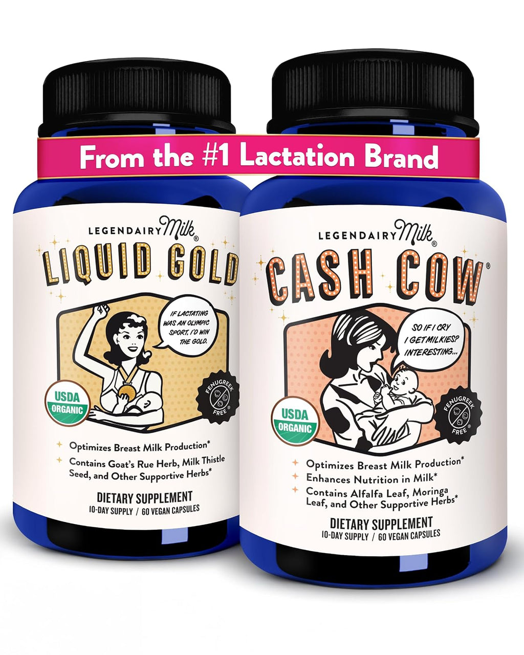 Legendairy Milk lactation support supplement
